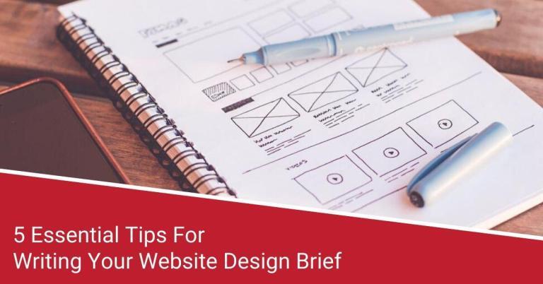 5 Essential Tips For Writing Your Website Design Brief - Aillum