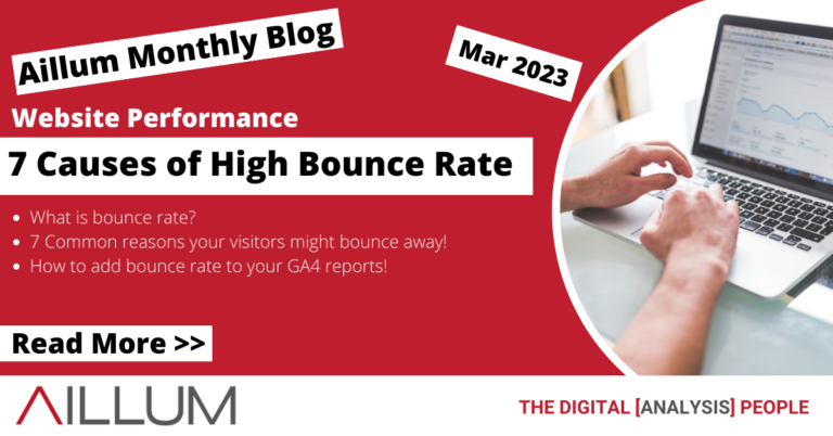 7 Causes of High Bounce Rate On Websites - Aillum